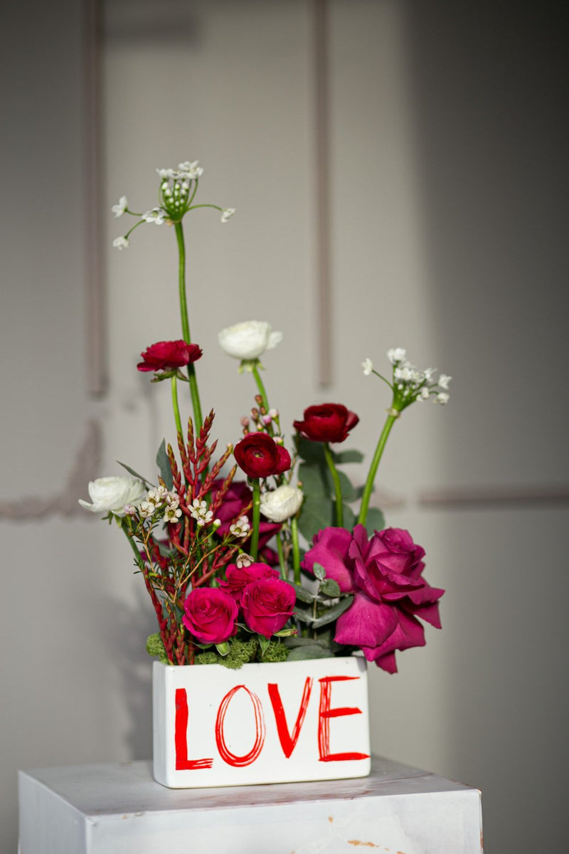 Love Vase – A&M Floral Place