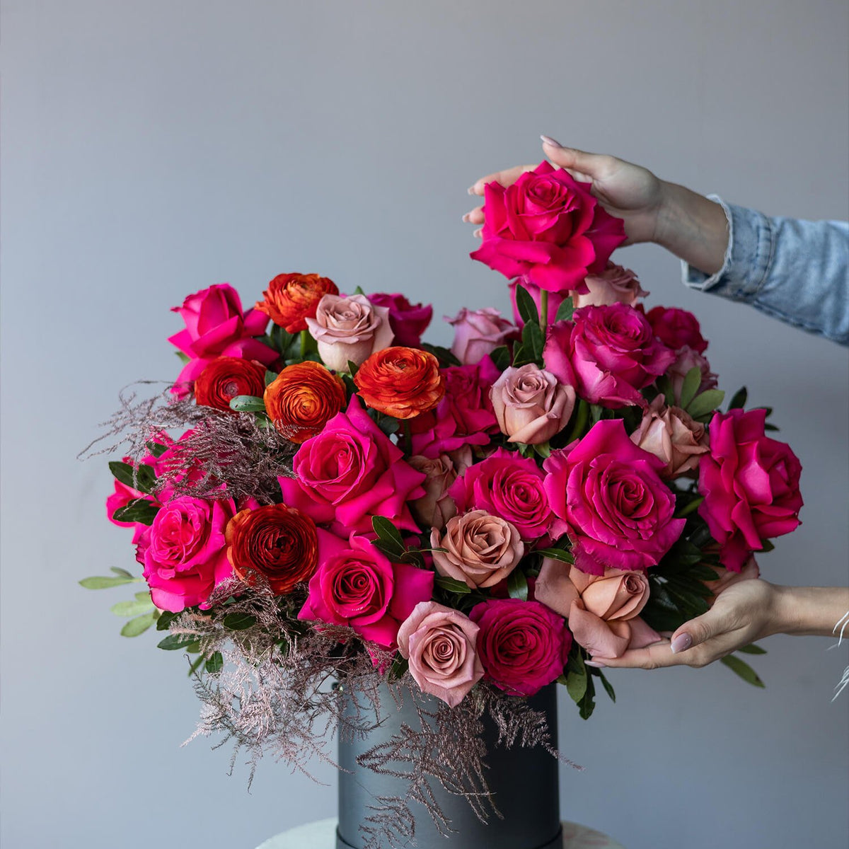 Flower box XO XO – A&M Floral Place